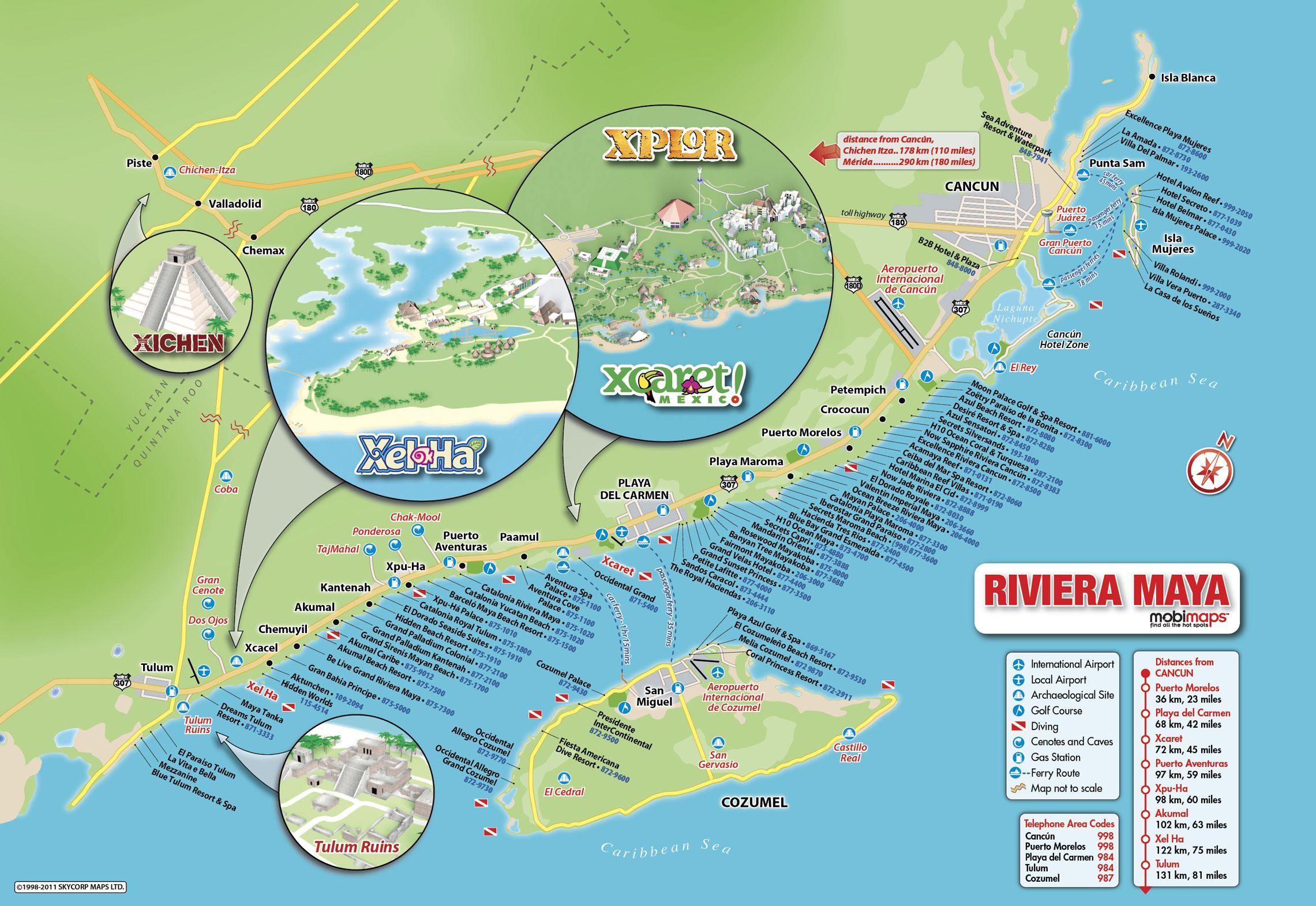 Top Tourist Attraction and Places Map of Riviera Maya Mexico – Tourist ... Top Tourist Attraction and Places Map of Riviera Maya Mexico – Tourist ...
