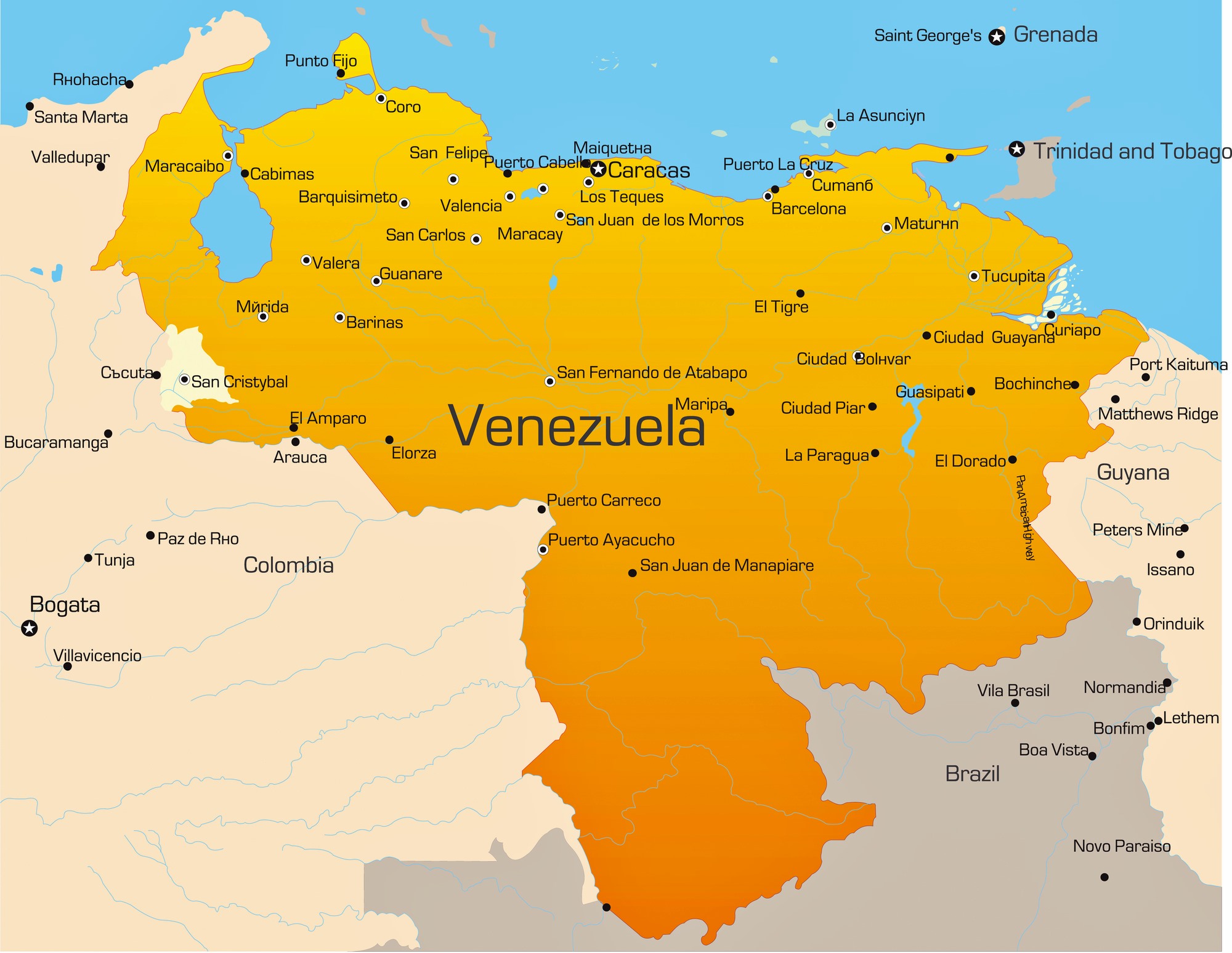 Top Tourist Attraction and Places Map of Venezuela Venezuela – Tourist ... Top Tourist Attraction and Places Map of Venezuela Venezuela – Tourist ...