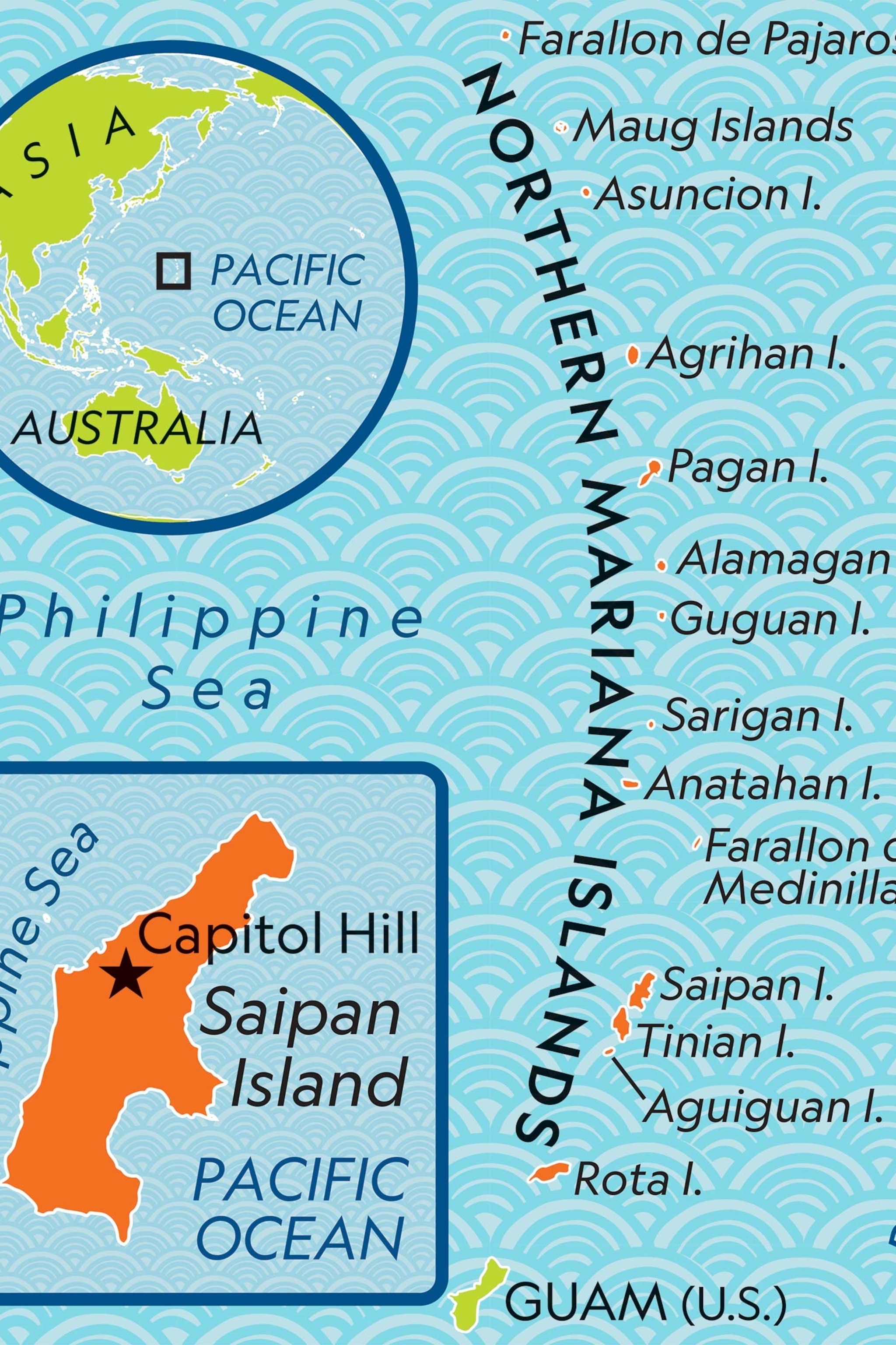 Top Tourist Attraction and Places Map of Saipan Northern Mariana Islands – Tourist Places Guide